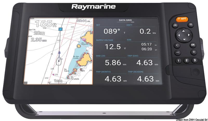 FISCHFINDER 9 inch RAYMARINE Element Echo sounder 9 S