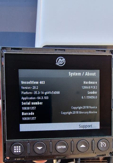 Mercury VesselView 403