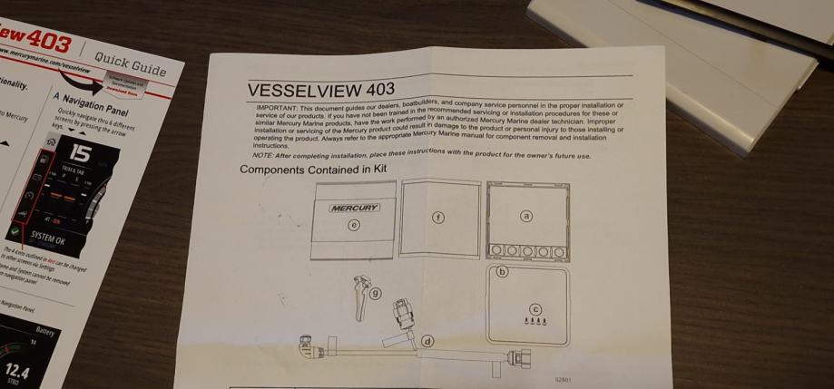 Mercury VesselView 403