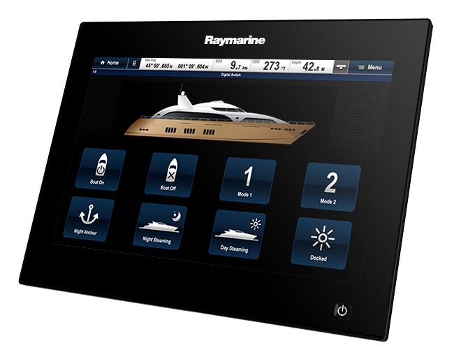 RAYMARINE gS125 Premium Chart Plotter Multifunction Display komplet