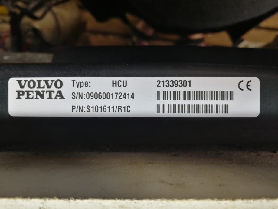 Volvo Penta HCU MID 164 i PCU MID 187, Panel s instrumentima