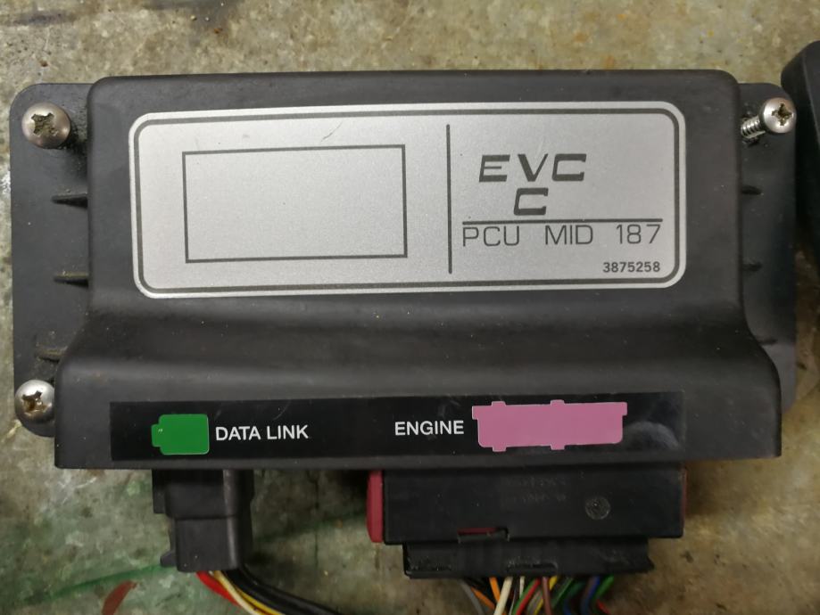 Volvo Penta HCU MID 164 i PCU MID 187, Panel s instrumentima