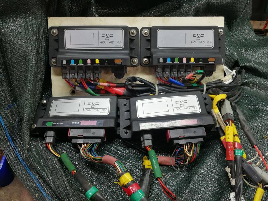 Volvo Penta HCU MID 164 i PCU MID 187, Panel s instrumentima