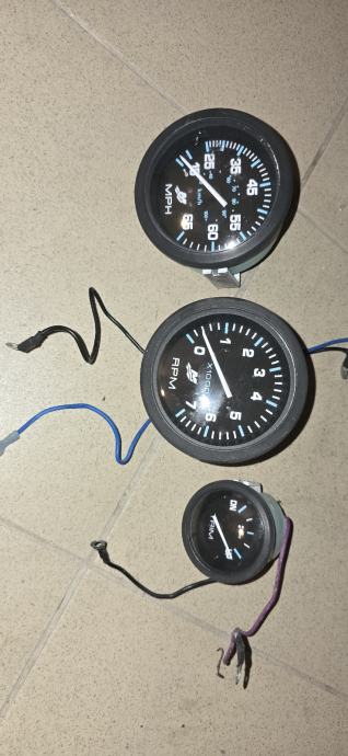 Mercury komande, sajle, satovi