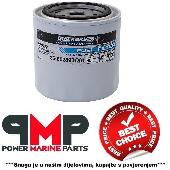 QUICKSILVER WATER SEPARATING FUEL FILTER - 35-802893Q01