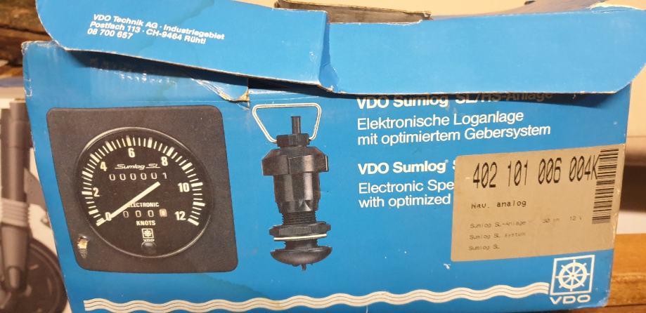 VDO sumlog novo za brod