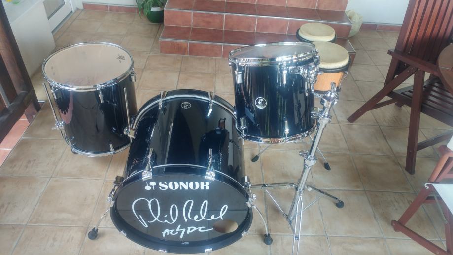 Sonor phil rudd ac dc i bongosi meinl