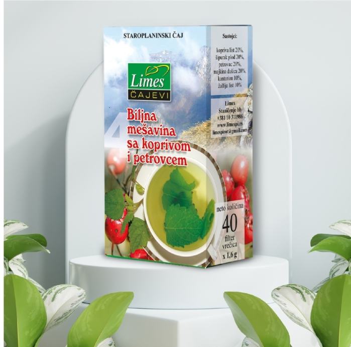 BILJNA MEŠAVINA SA KOPRIVOM I PETROVCEM 4M