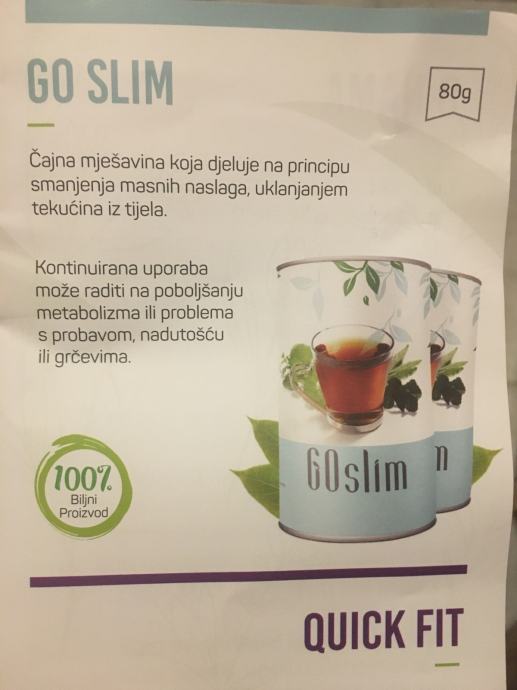 Prodajem čaj Go Slim
