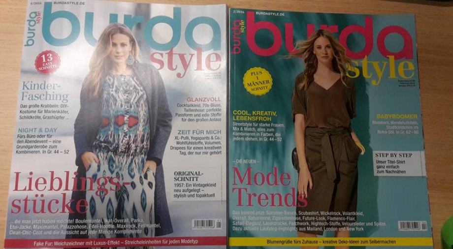 Burda 2016.g. - 11 komada