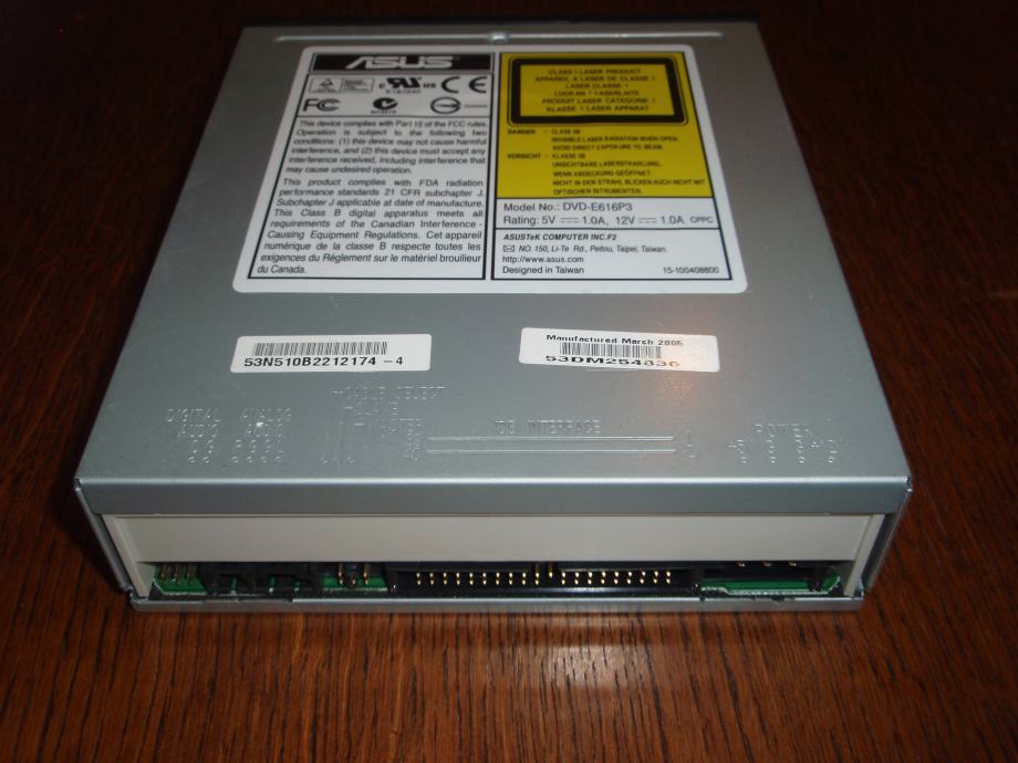 ASUS DVD-E616P3 QUIETRACK