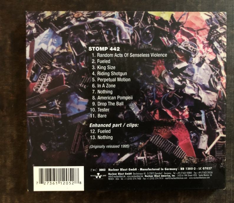 Anthrax - STOMP 442 CD - Kao nov!