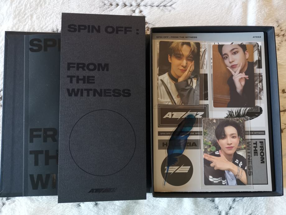 ATEEZ CD Album - SPIN OFF: FROM THE WITNESS (Witness Ver.) - NOVO