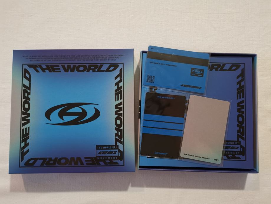 ATEEZ CD Album - The World EP.1: Movement (A Ver.) - NOVO
