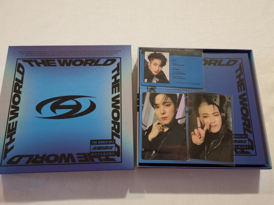 ATEEZ CD Album - The World EP.1: Movement (A Ver.) - NOVO