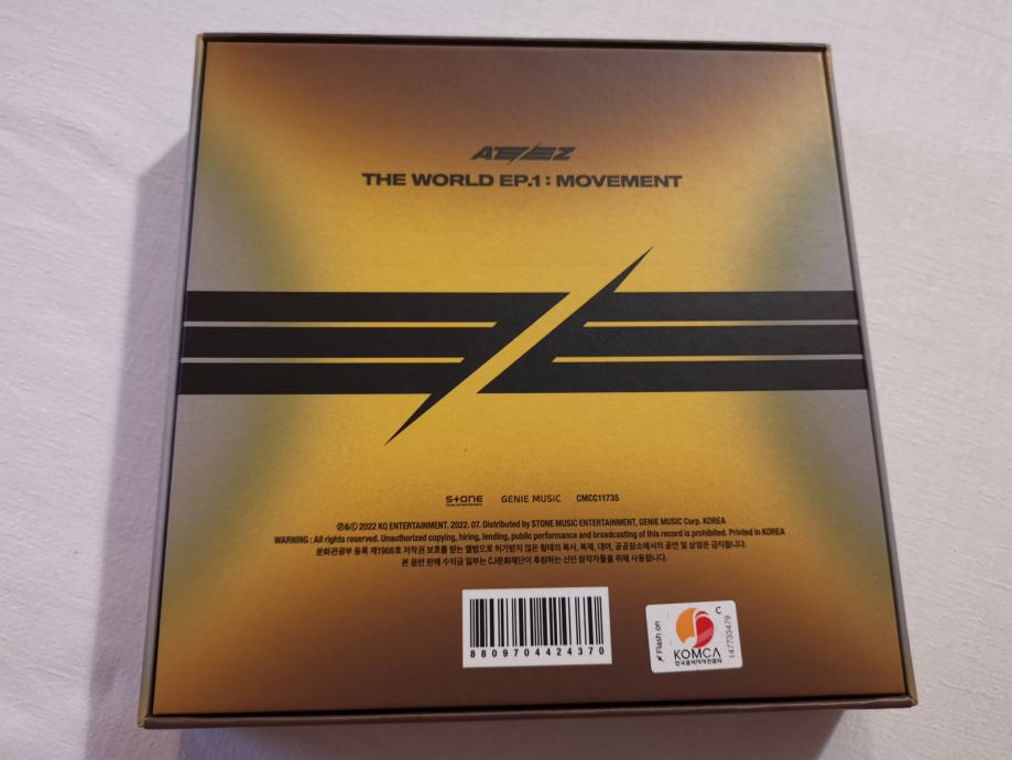ATEEZ CD Album - The World EP.1: Movement (Diary Ver.) - NOVO