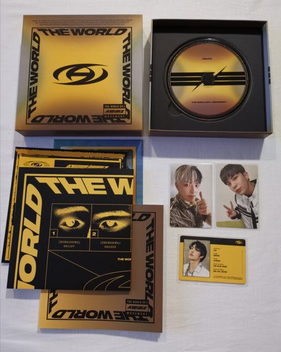ATEEZ CD Album - The World EP.1: Movement (Diary Ver.) - NOVO