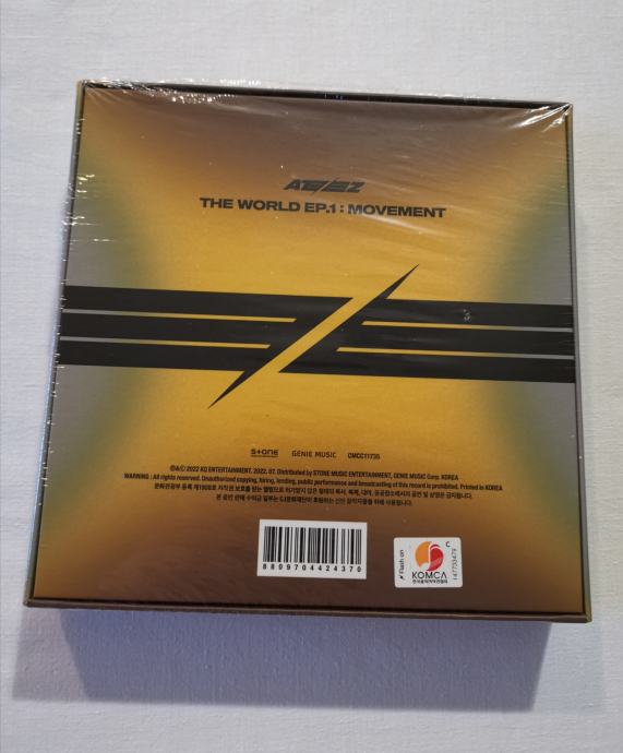 ATEEZ CD Album - The World EP.1: Movement (Diary Ver.) - NOVO