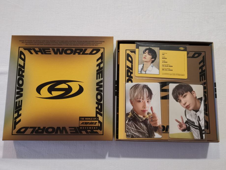 ATEEZ CD Album - The World EP.1: Movement (Diary Ver.) - NOVO