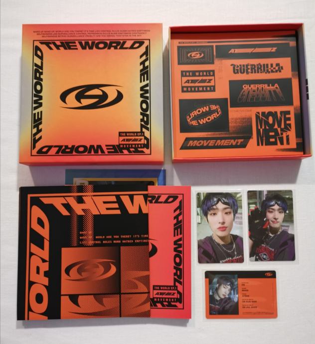 ATEEZ CD Album - The World EP.1: Movement (Z Ver.) - NOVO