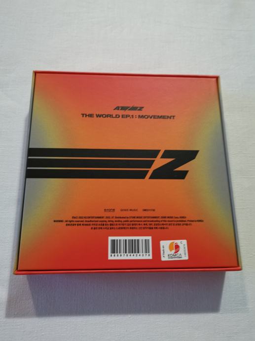 ATEEZ CD Album - The World EP.1: Movement (Z Ver.) - NOVO