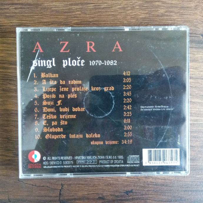 Azra - singl ploče 79-82, cd