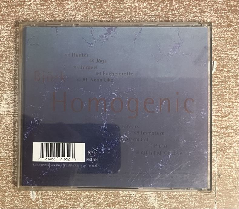 CD, BJORK - HOMOGENIC