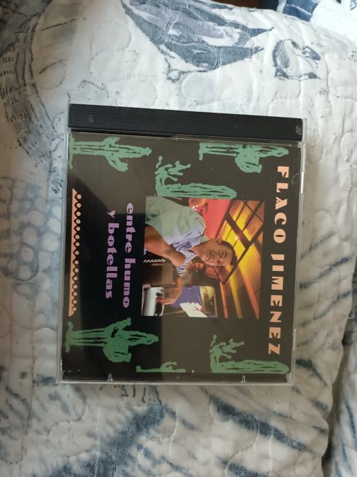 Cd Flaco Jimenez: Entre humo y bottelas,kao novo