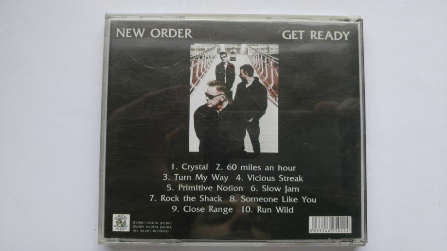 CD glazbeni - New order - Get ready