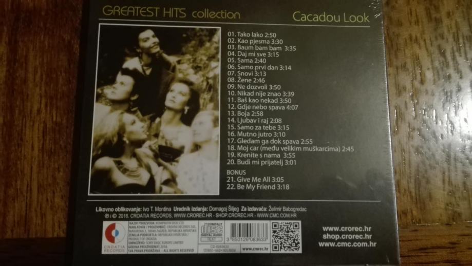 CD Greatest Hits Collection - Cacadou look