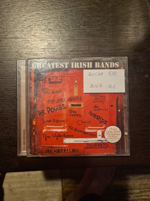 cd Greatest irish bands