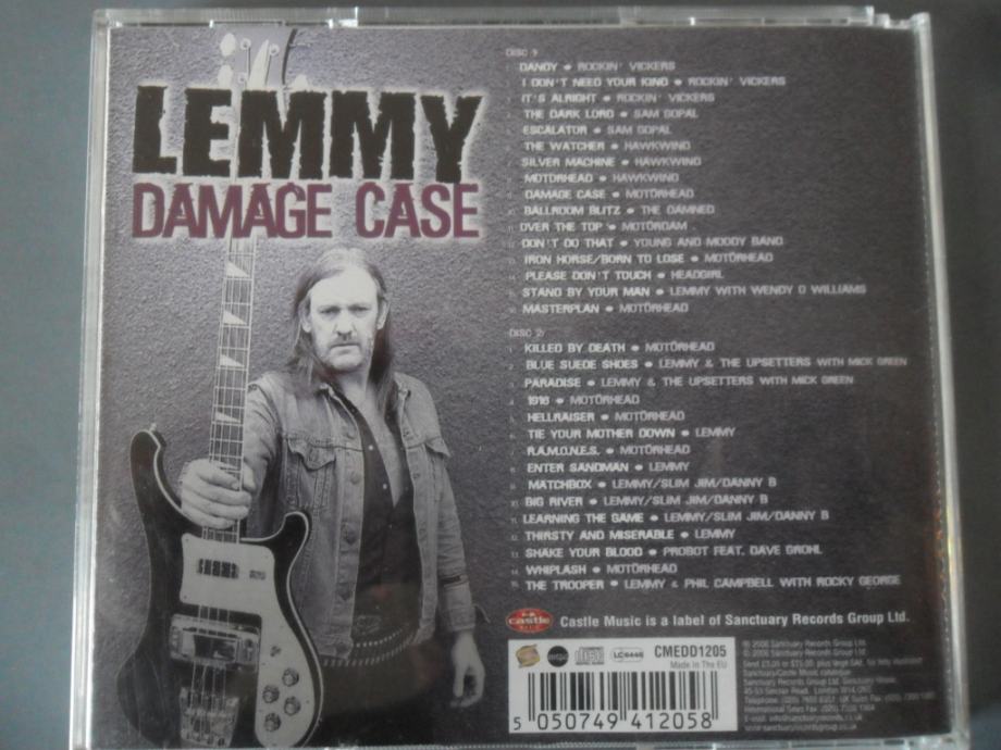 cd Lemmy -Damage case