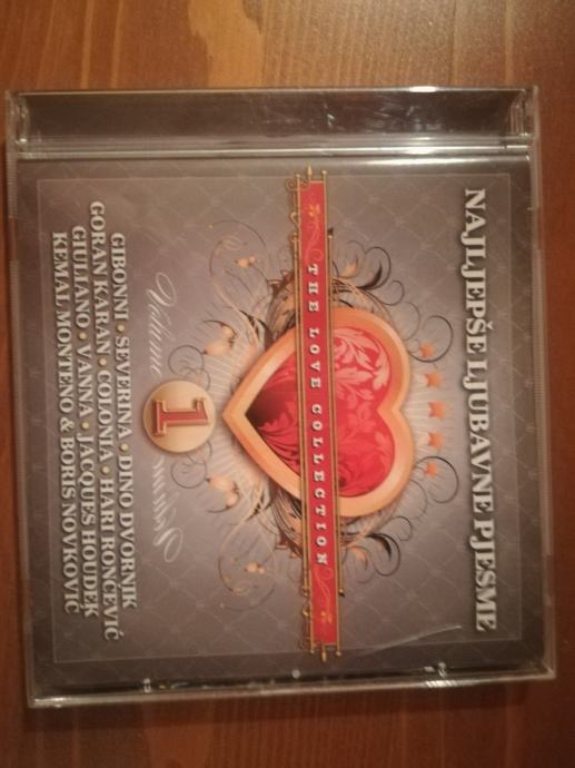 CD Najljepše ljubavne pjesme; The love collection Vol. 1