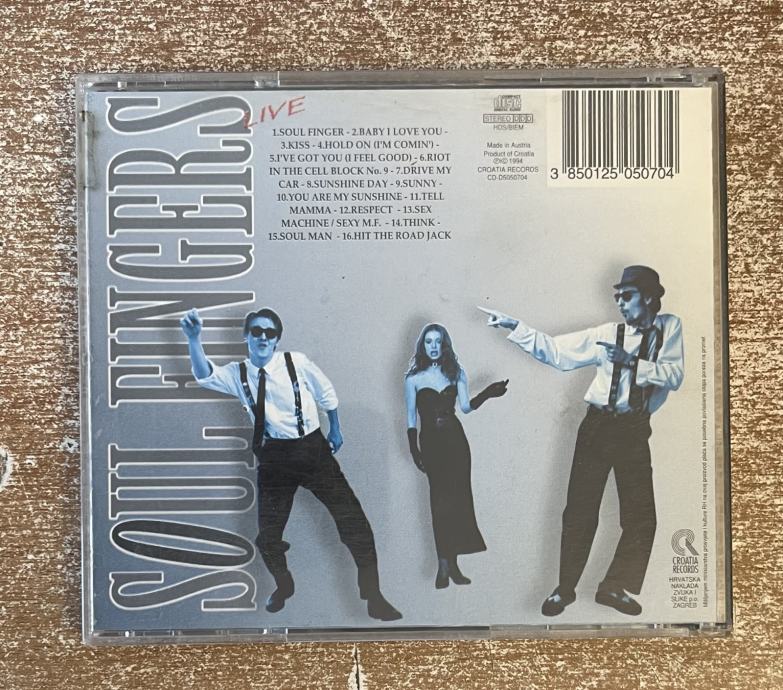 CD, SOUL FINGERS - IN B.P. CLUB