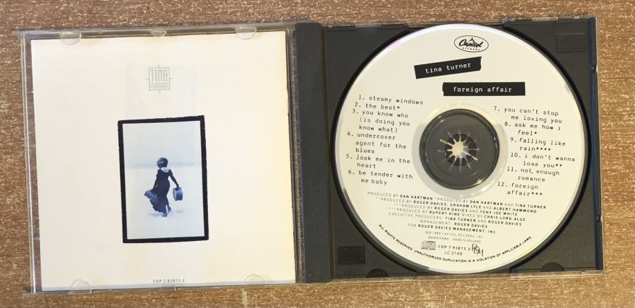 CD, TINA TURNER - FOREIGN AFFAIR