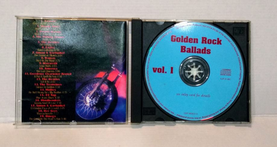 Various ‎– Golden Rock Ballads ... **CD**