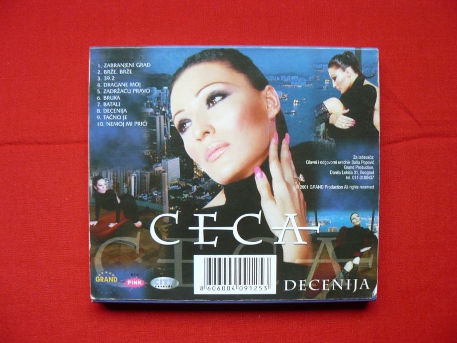 Ceca - Decenija (original CD)