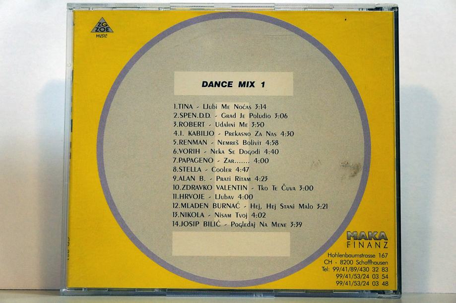 Dance Mix 1 (CD Compilation)