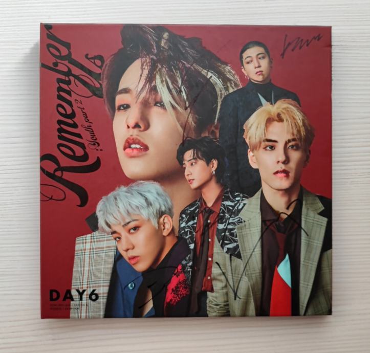 Day6 Remember Us: Youth Part 2, potpisani K-pop album