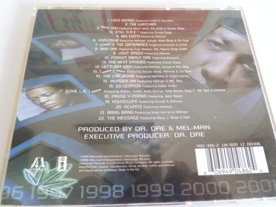 Dr. Dre – 2001,.....CD