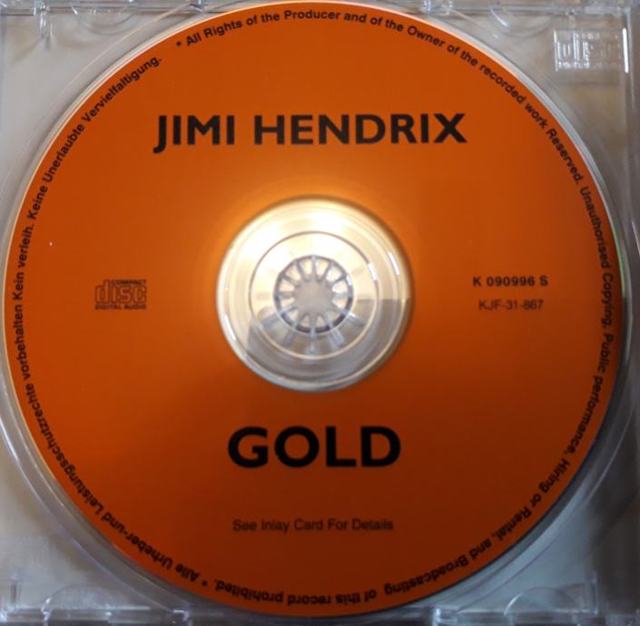 Jimi Hendrix - Gold - CD