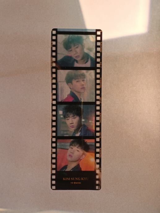 Kpop album Kim Sung Kyu - 10 Stories (limited edition)