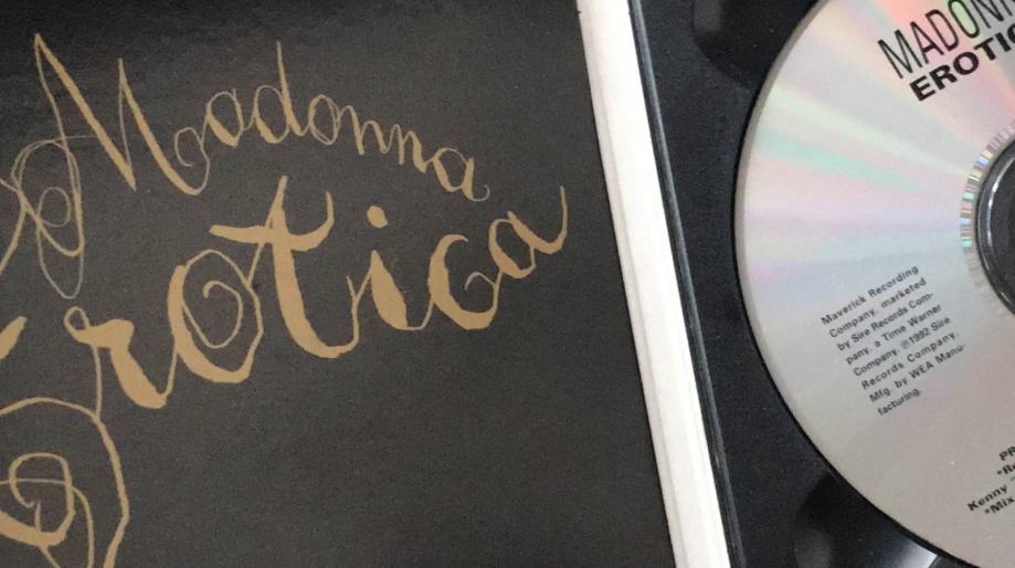 Madonna Erotica US CD Single CartonBox