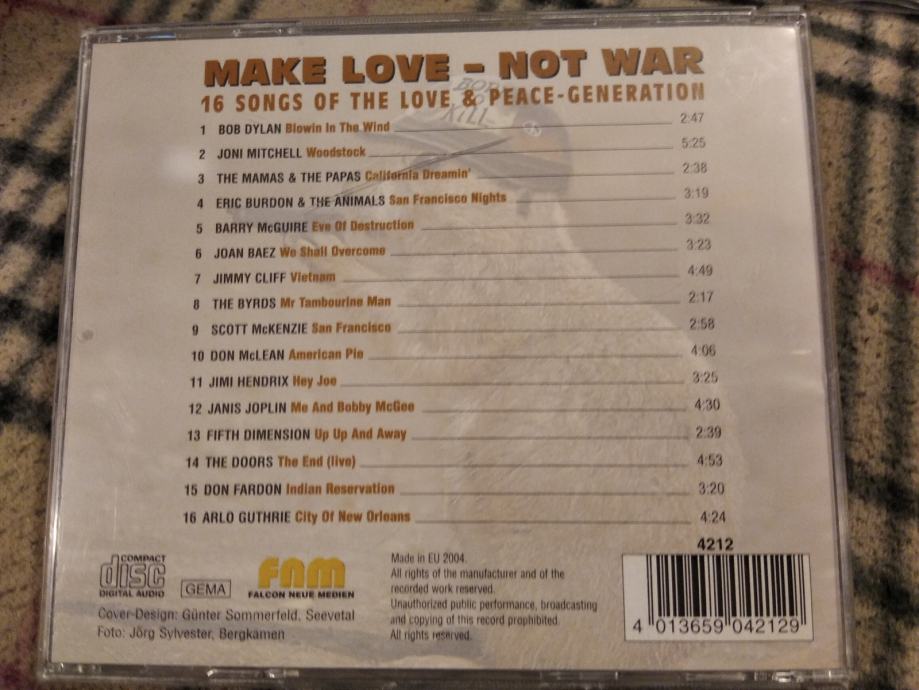 Make love - not war