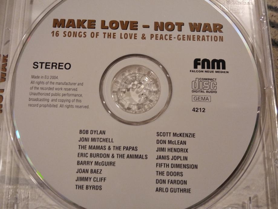 Make love - not war