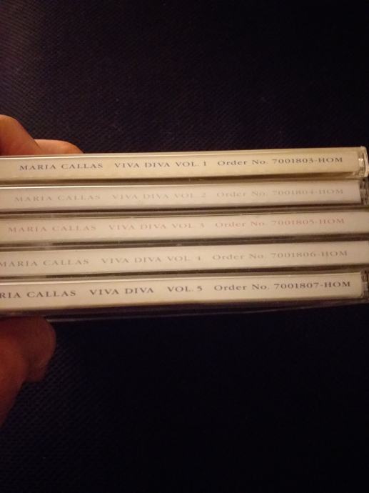 Maria Callas VIVA DIVA komplet 5 cd