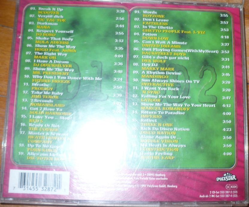 MegaHits die Erste 97 cd