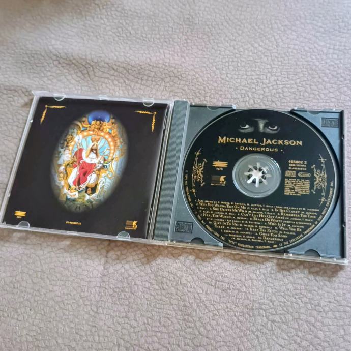 Michael Jackson – Dangerous - CD - 1991 - Prvo europsko izdanje