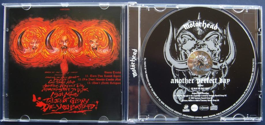 Motorhead - Another Perfect Day - CD - NOVO