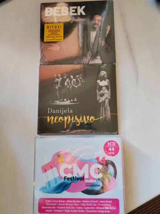 Novi orginal cd po 10 e